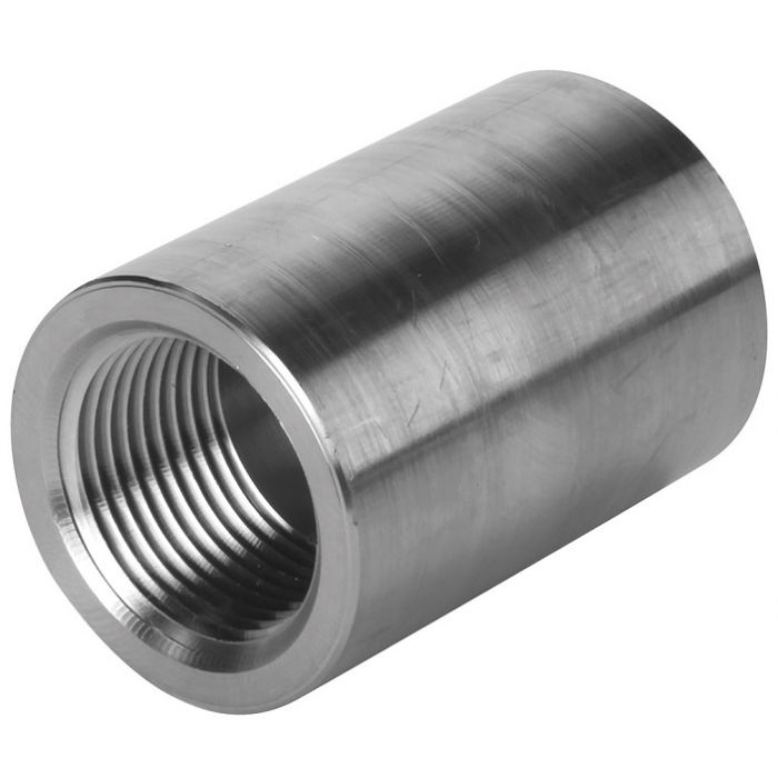 2" NPT 304 Stainless Steel Full Coupling 3000# Fitting | Coyote Gear