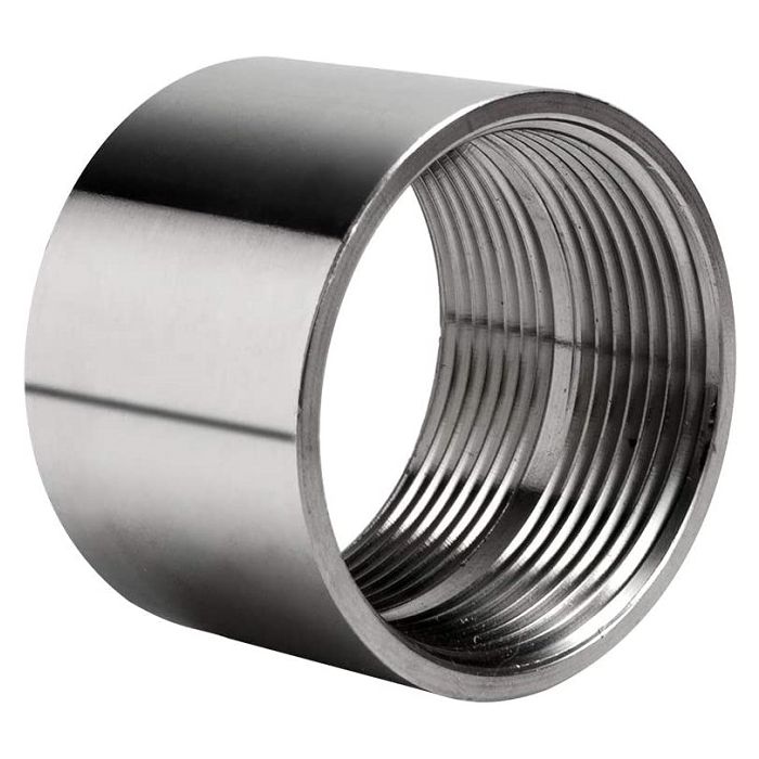4" NPT 304 Stainless Steel Full Coupling 150# Fitting | Coyote Gear