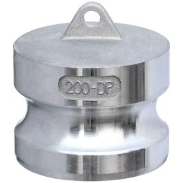 (Type DP) 2" Dust Plug Male Camlock Adapter Aluminum Fitting | Coyote Gear