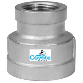 2" x 1-1/2" NPT Threaded Reducing Coupling | 316 Stainless Steel 150 ...