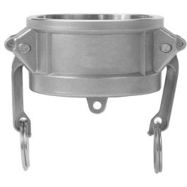 (Type DC) 6" Dust Cap Female Camlock Adapter Aluminum Fitting | Coyote Gear