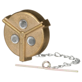 2" Brass Vented Diesel Fuel Tank Threaded Cap | Coyote Gear