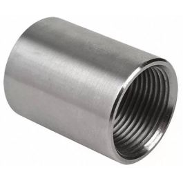 1/4" NPT Stainless Steel Full Coupling 150# Fitting | Select 304 or 316 SS