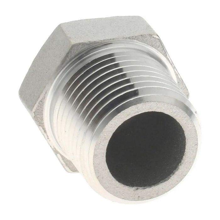 1/4" NPT 316 Stainless Steel Hex Head Plug 150# Fitting | Coyote Gear