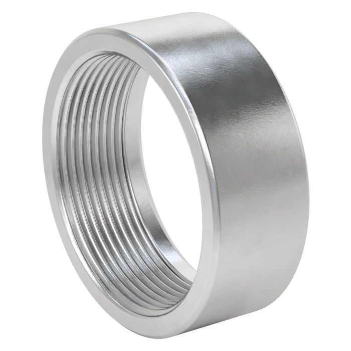 2" NPT Pipe Thread Aluminum Half Coupling Weld Bung | Coyote Gear