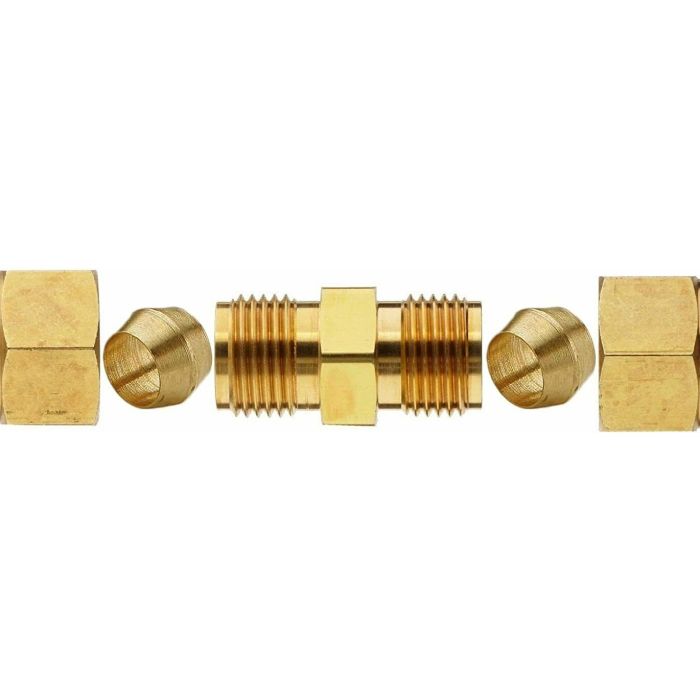 3/8" Tube Brass Compression Union Fitting | Coyote Gear