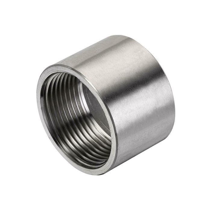 1/8" NPT 304 Stainless Steel Half Coupling 150# Fitting | Coyote Gear