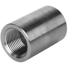 1-1/4" NPT High Pressure 304 SS Full Coupling Forged Stainless Steel ...