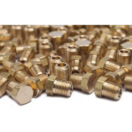 1/4" NPT Brass Hex Head Plug | Coyote Gear