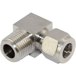 1/2" OD Tube x 1/2" NPT Male Stainless Steel Compression Elbow Fitting ...