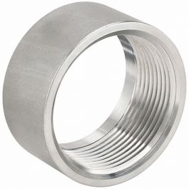 3" NPT 316 Stainless Steel Half Coupling 150# Fitting | Coyote Gear